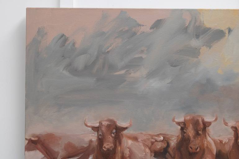 Lidians (study) Painting by Zil Hoque | Saatchi Art