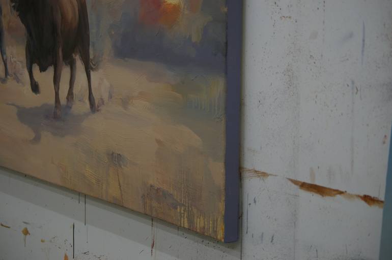 Lidians II Painting by Zil Hoque | Saatchi Art