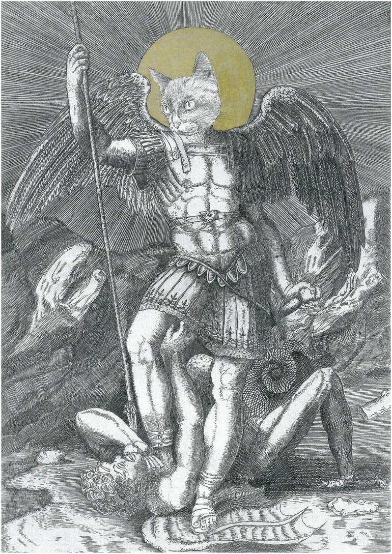 The Observer No II Drawing by Robertas Gedvilas | Saatchi Art