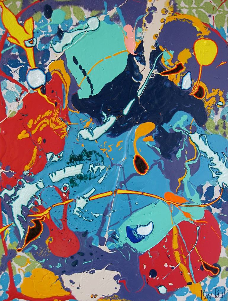 Hula Painting by Ray Paul | Saatchi Art