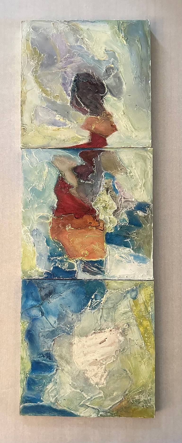 Earth + Air + Fire + Water - from Interlude Series Painting by Sandra ...