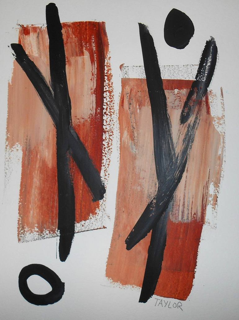 jump and shout Painting by Phil Taylor | Saatchi Art