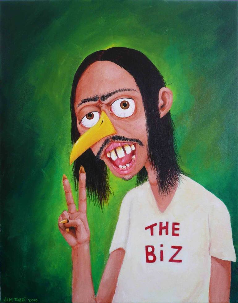 the BIZ Painting by Jim Tozzi | Saatchi Art
