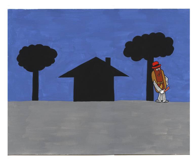 weiner Painting by Jim Tozzi | Saatchi Art