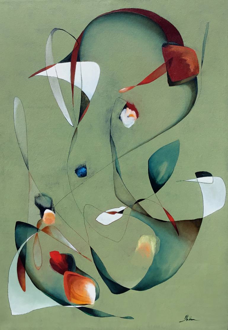 Revealed Painting by Julia Pinkham | Saatchi Art