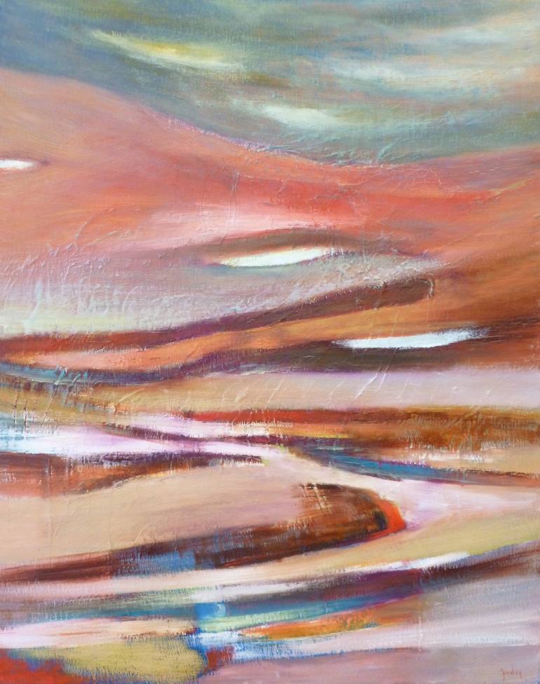 Lay of the Land Painting by Scott Spencer | Saatchi Art