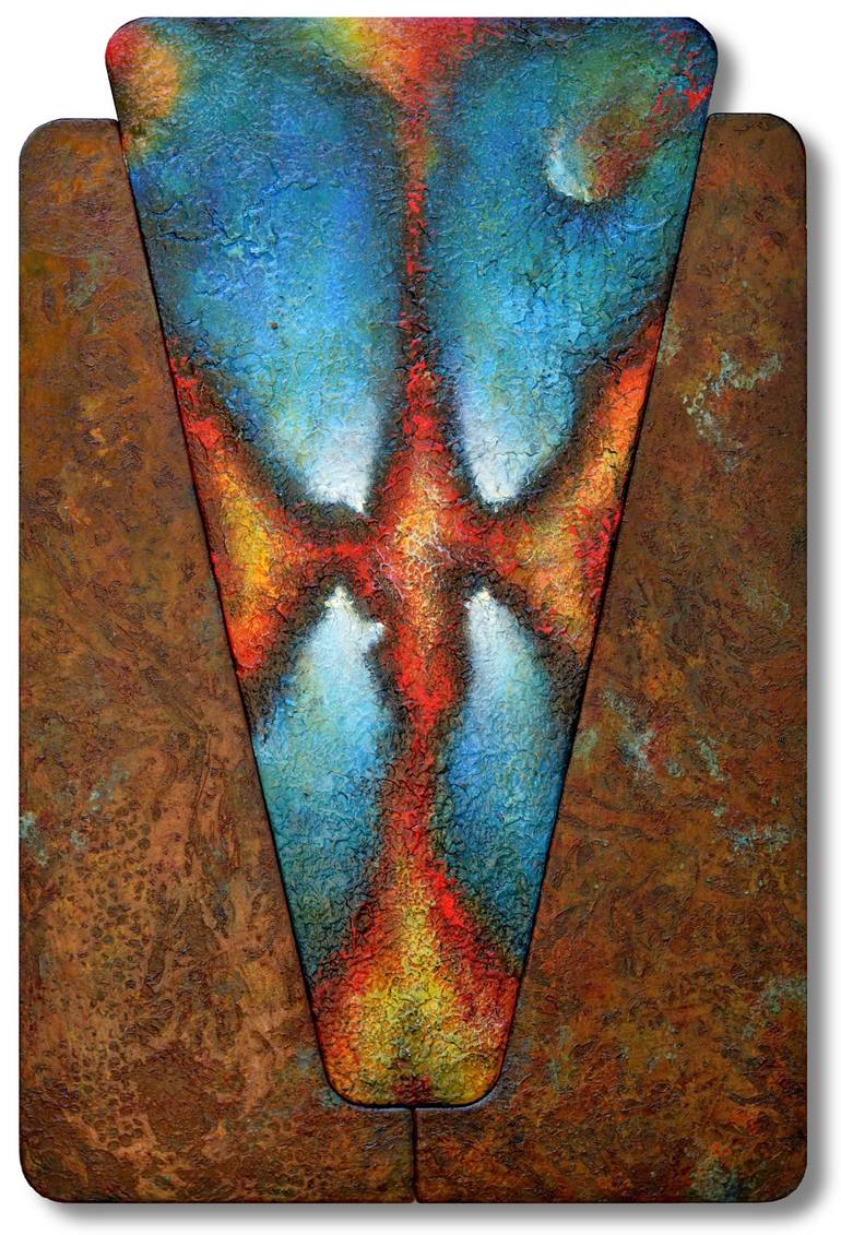 Behind the Cross Painting by Steve Hunsicker | Saatchi Art