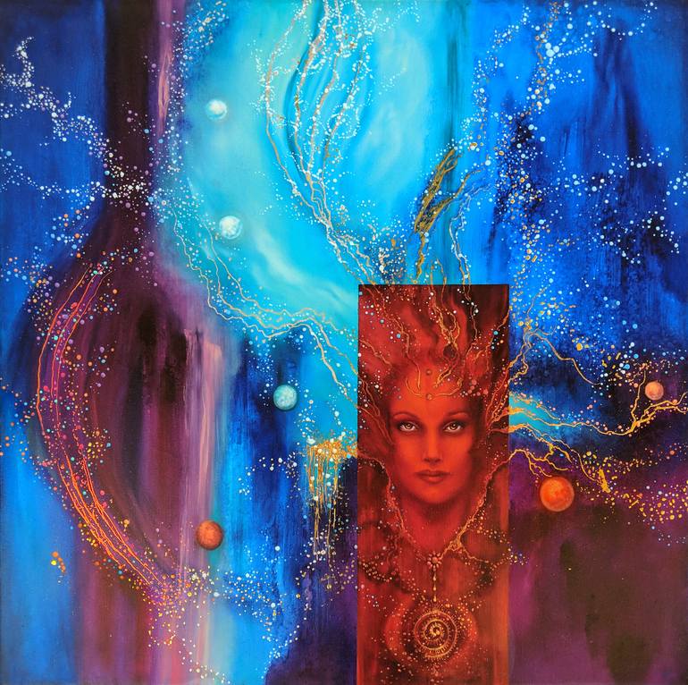 Eternal Flame Painting by C J Elsip | Saatchi Art