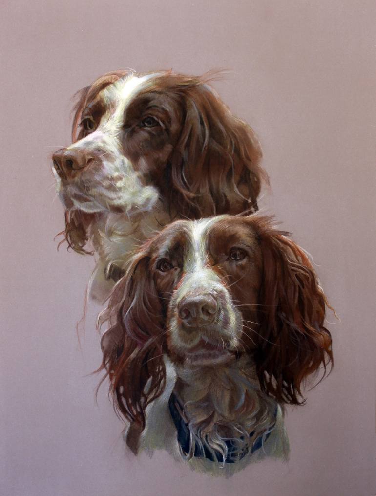 Custom Pet Portraits Drawing by Thomas Rimmington | Saatchi Art