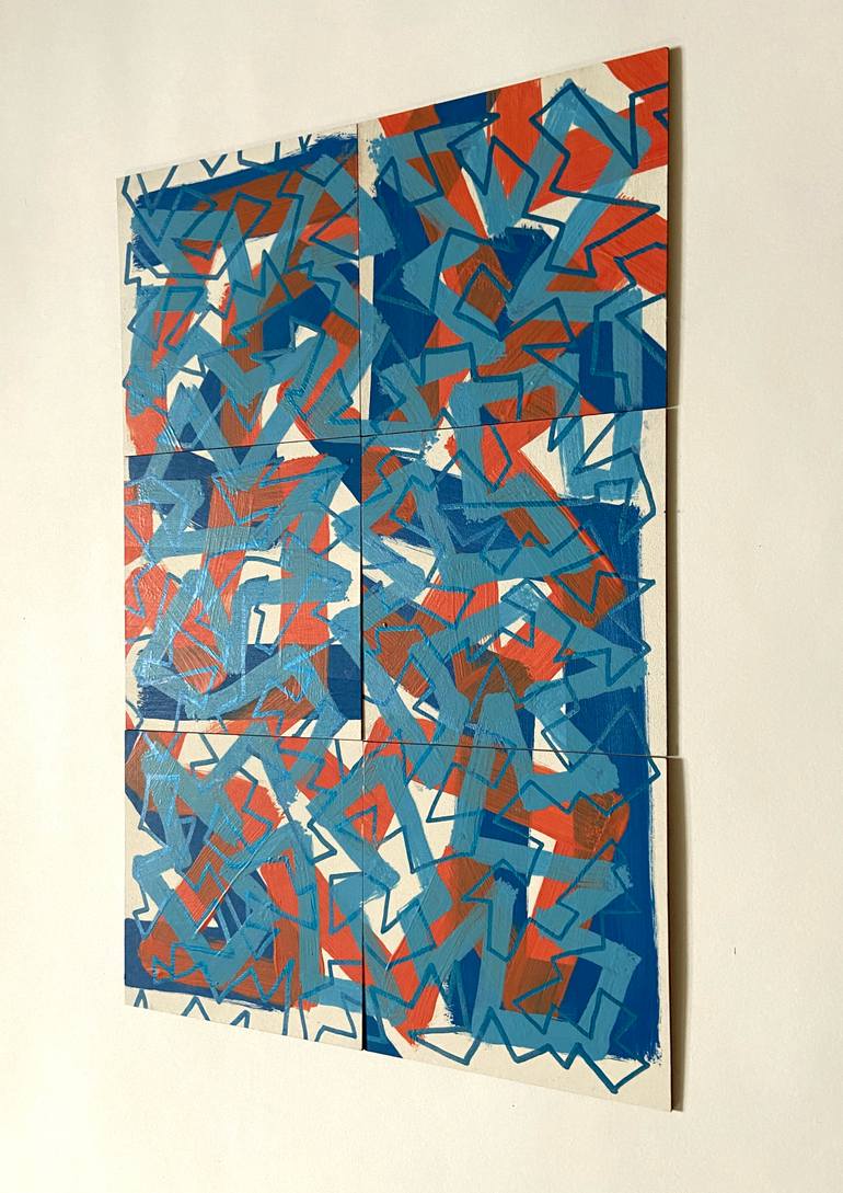 Palimpsest Lines Painting by Christian Dodd | Saatchi Art