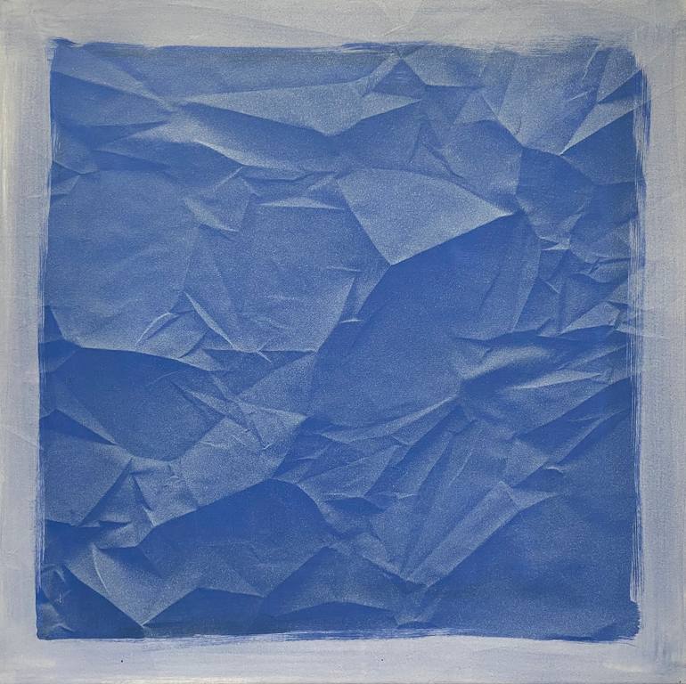Edge Breaks (Blue) Painting by Christian Dodd | Saatchi Art