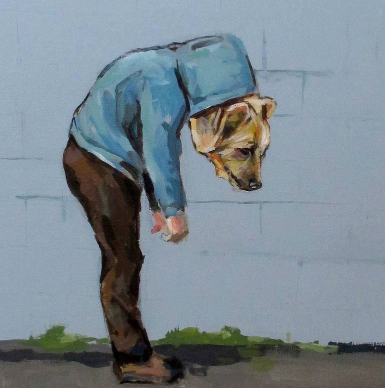 Slouch Painting by Michael McConnell | Saatchi Art