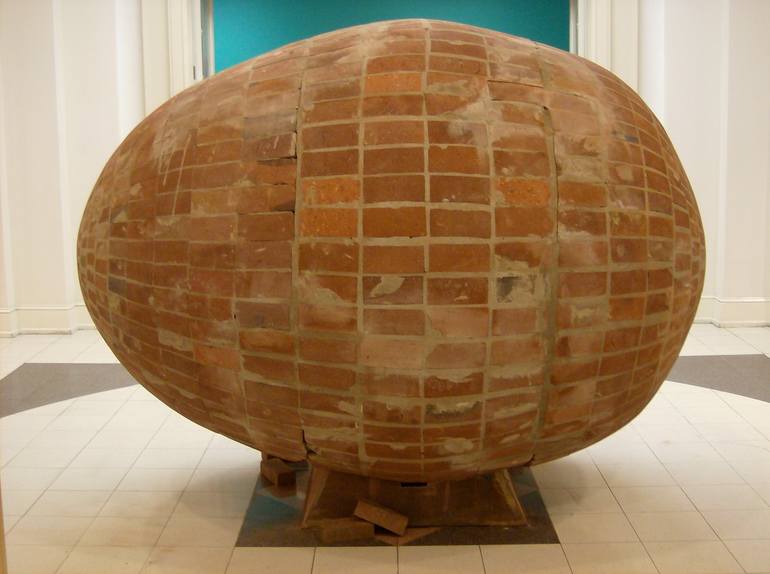 The Urban Egg Project Sculpture by Andy Heisey | Saatchi Art