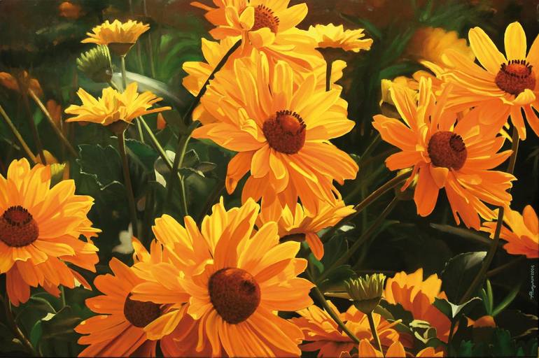 August Painting by Andrey V Nikulin | Saatchi Art