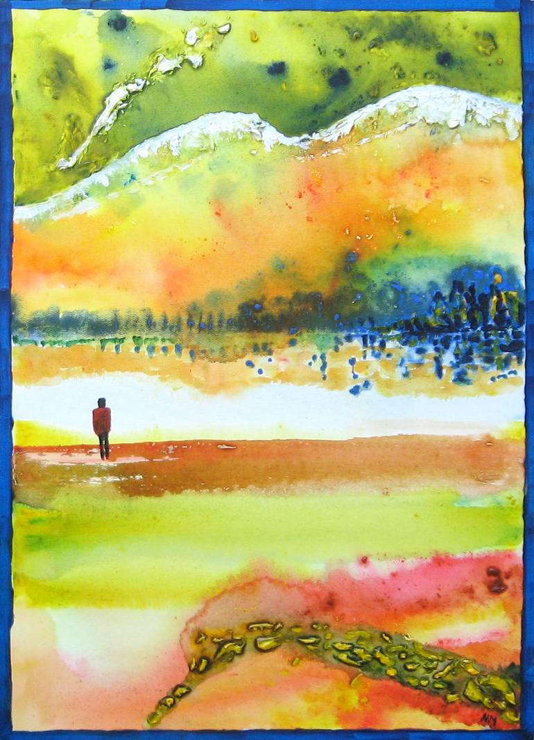 lost mekong delta Painting by Nick Marshall | Saatchi Art