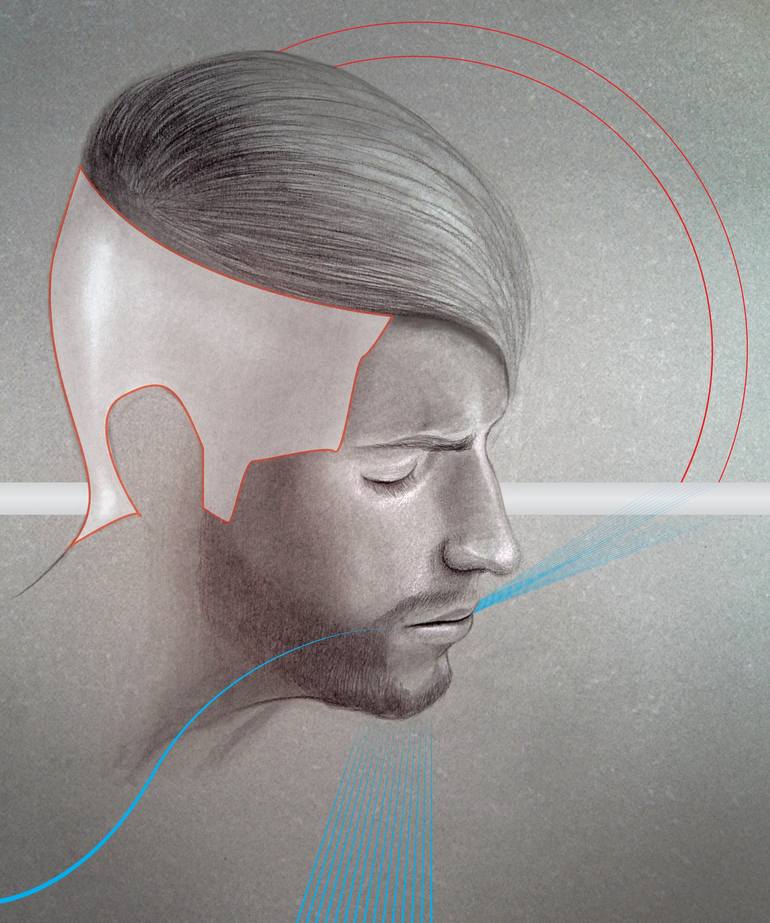 The Contempt Drawing by Dag Haile | Saatchi Art