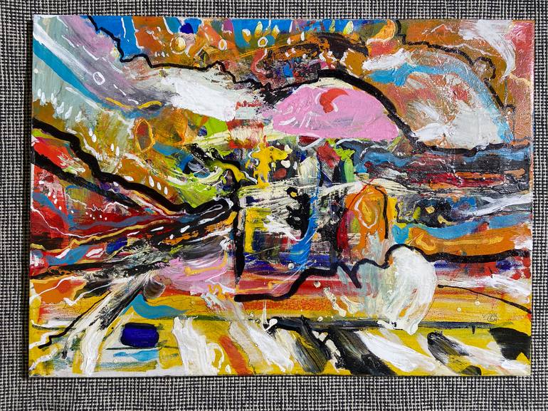 Natisone a Vernasso Painting by Giovanni Gabassi | Saatchi Art