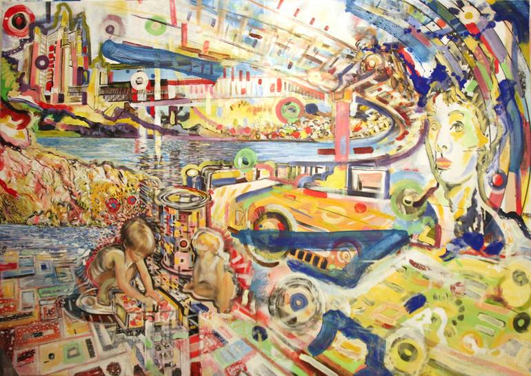 A dream Painting by Giovanni Gabassi | Saatchi Art