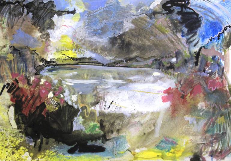 Dutch landscape 2 Painting by Giovanni Gabassi | Saatchi Art