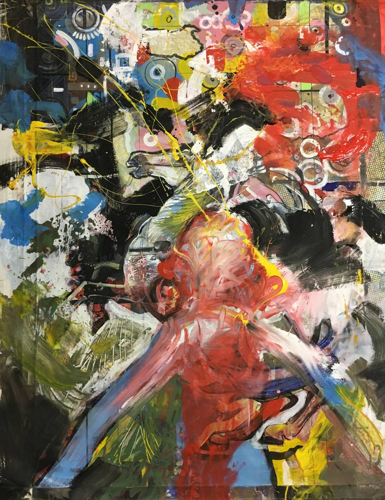 Il volo / The flight Painting by Giovanni Gabassi | Saatchi Art