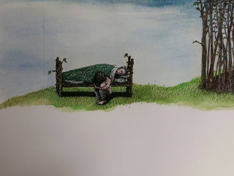 Caesar Is Dead! Long Live Caesar! Drawing by Michael Hayter | Saatchi Art