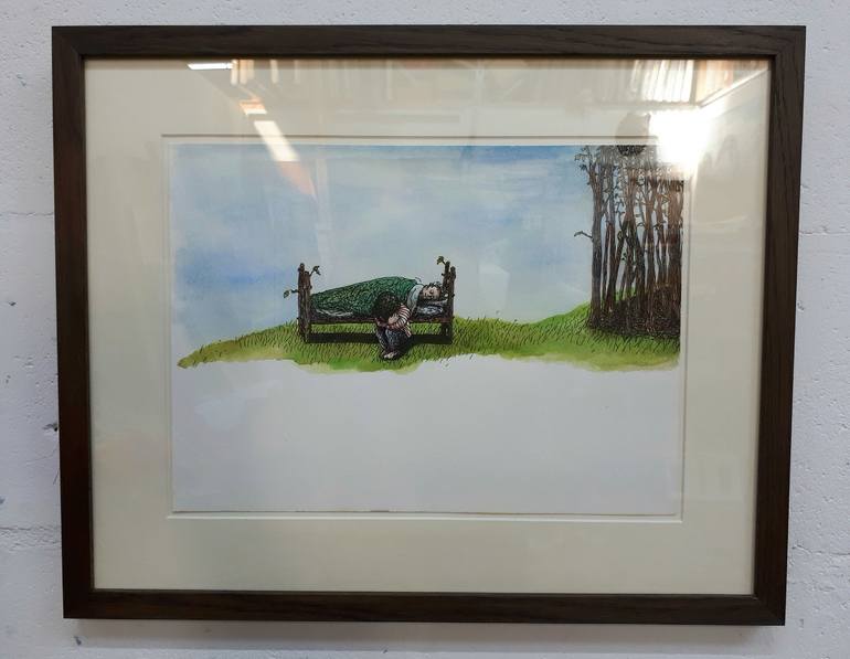 Caesar Is Dead! Long Live Caesar! Drawing by Michael Hayter | Saatchi Art