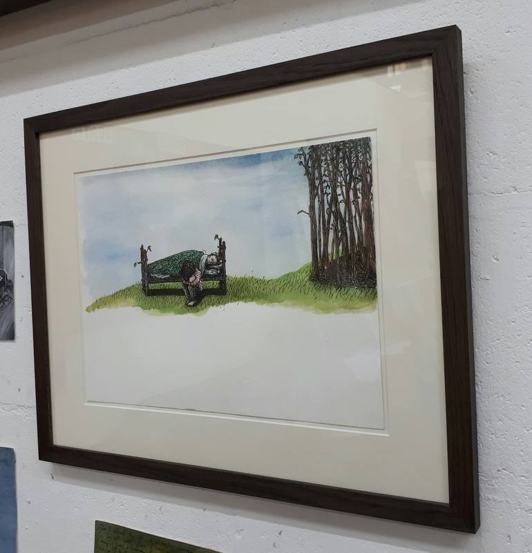 Caesar Is Dead! Long Live Caesar! Drawing by Michael Hayter | Saatchi Art