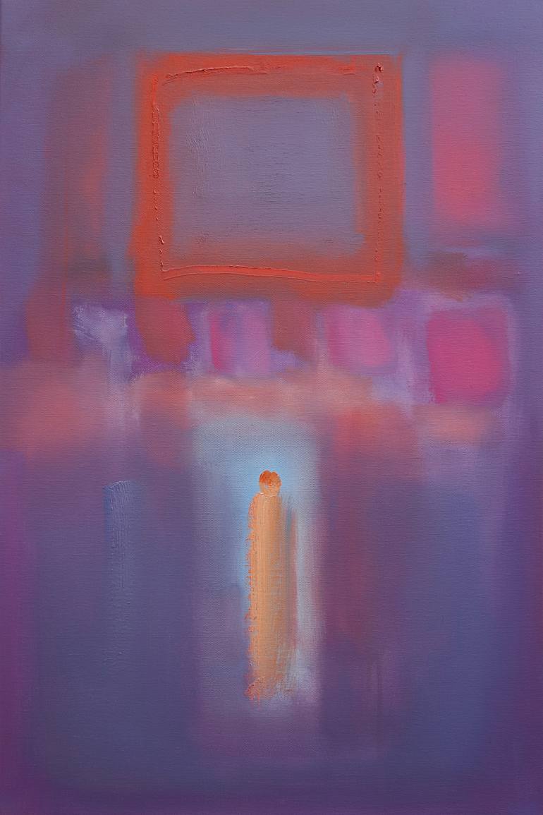 Figure In A Souk : Cool Space Painting by Charles Stuart | Saatchi Art