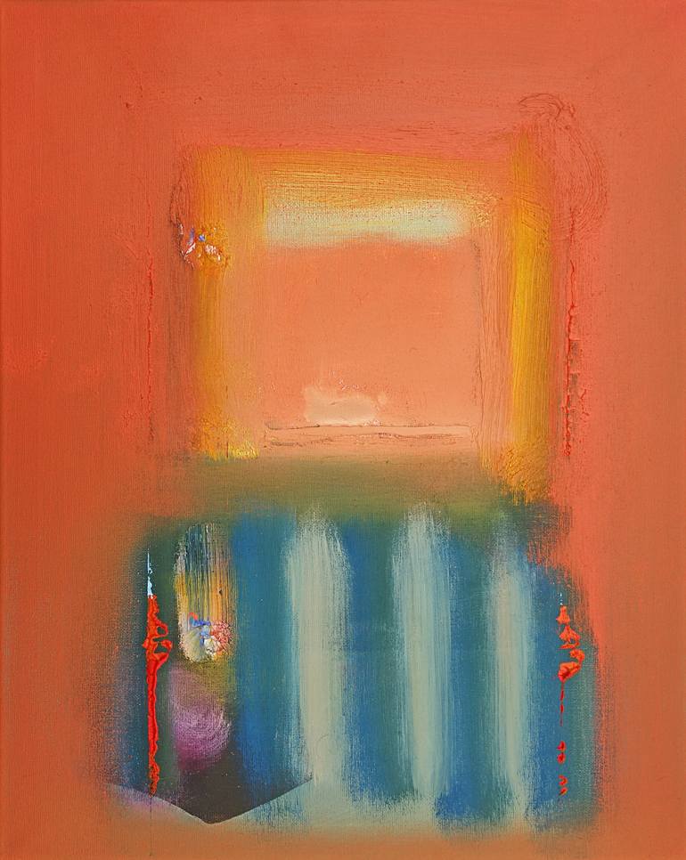 Figures In A Souk Painting by Charles Stuart | Saatchi Art