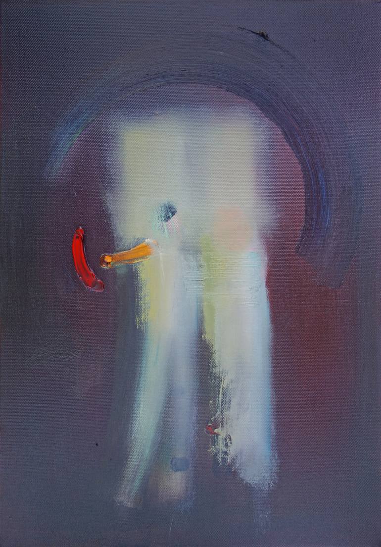 Figures In A Souk Painting by Charles Stuart | Saatchi Art