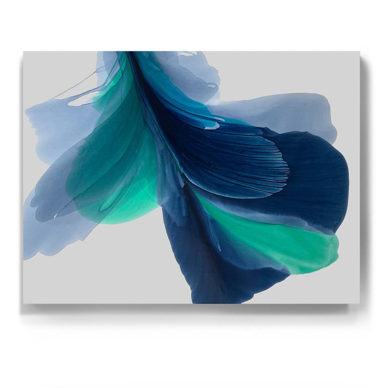 Abstract Botanical Art, Watercolor Floral Botanical Lota Painting by ...