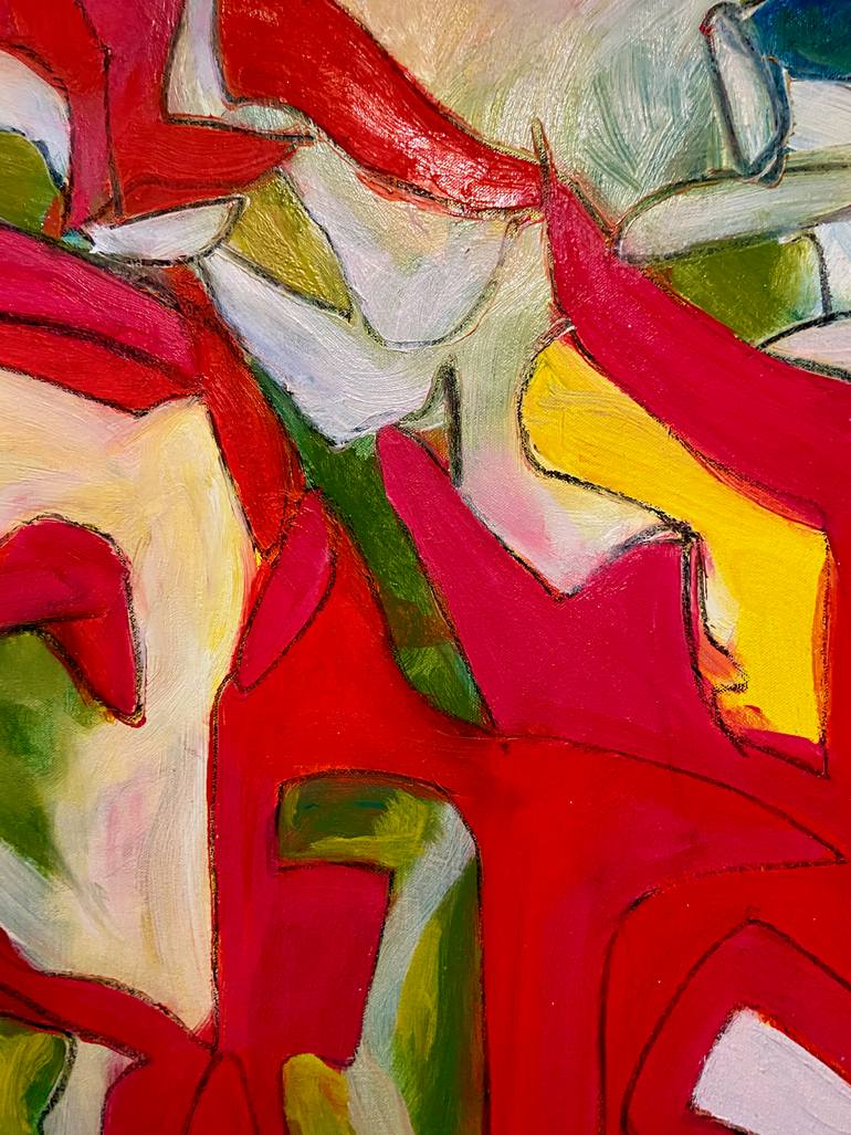Falling Forward Painting by Steven Miller | Saatchi Art