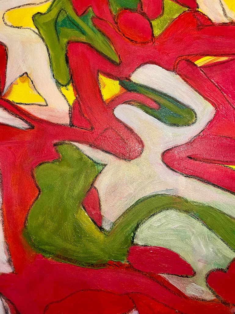 Falling Forward Painting by Steven Miller | Saatchi Art