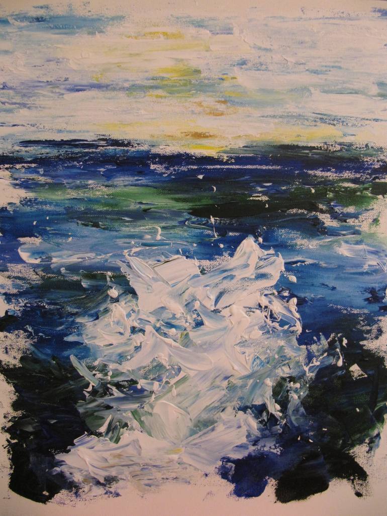 Splash Painting by Chloe Altman | Saatchi Art