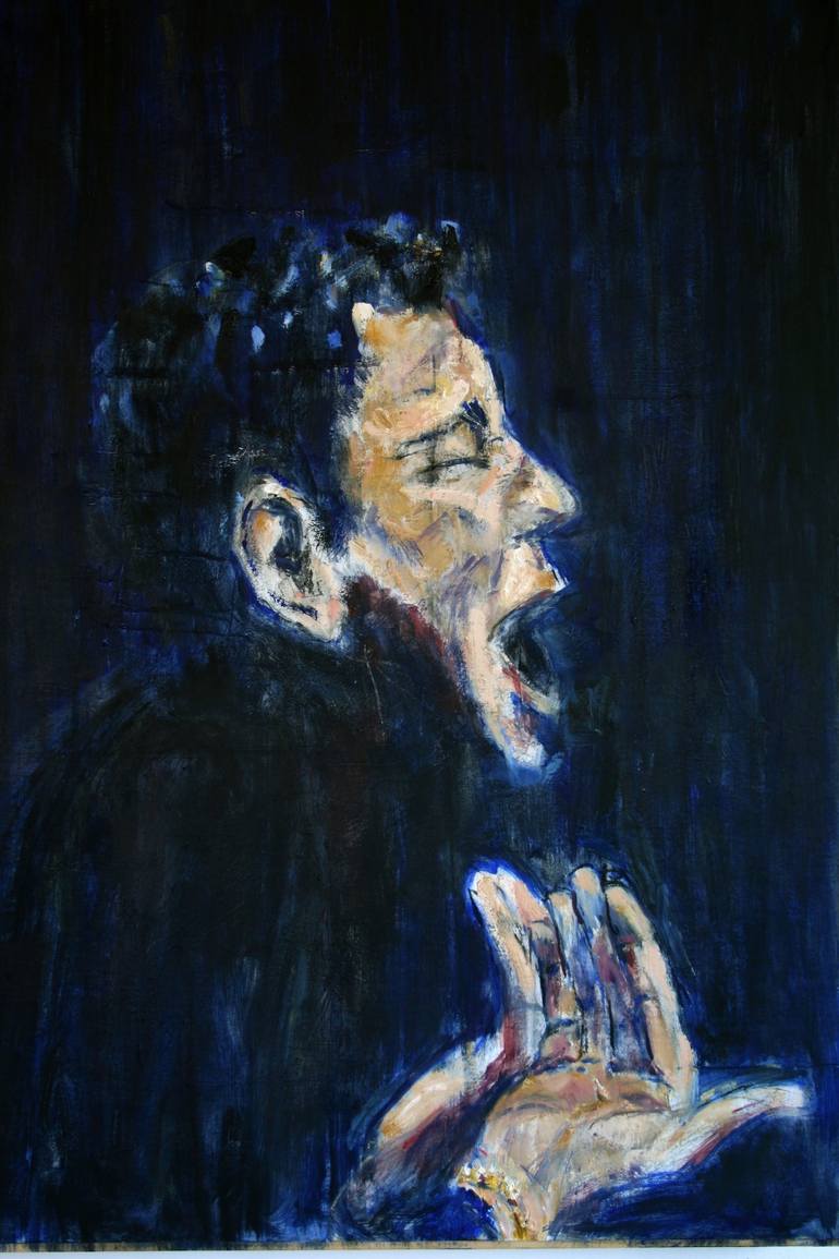 Singer, Spain, 2010 Painting by Tim Frederick Meagher | Saatchi Art
