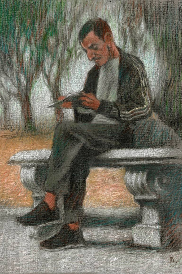 A free man Drawing by Federico Milano | Saatchi Art