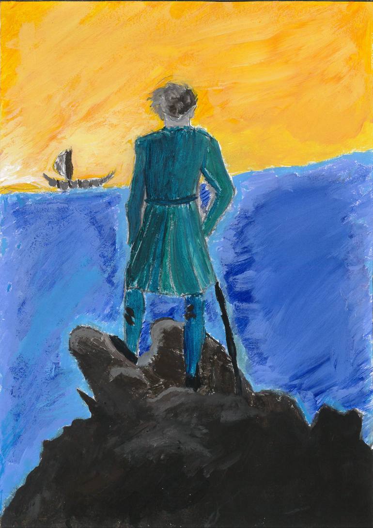 Looking Out Painting by Connor Dutton | Saatchi Art