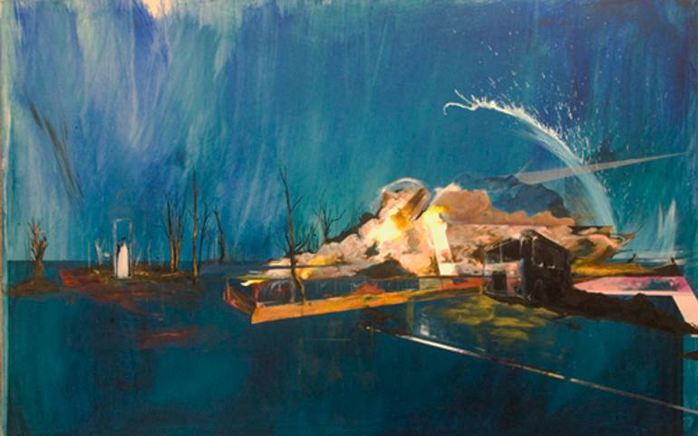 exodus 2 Painting by James Tapscott | Saatchi Art