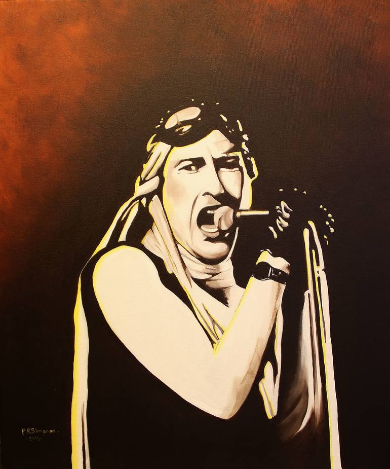 25 Years On Painting by Phill Simpson | Saatchi Art