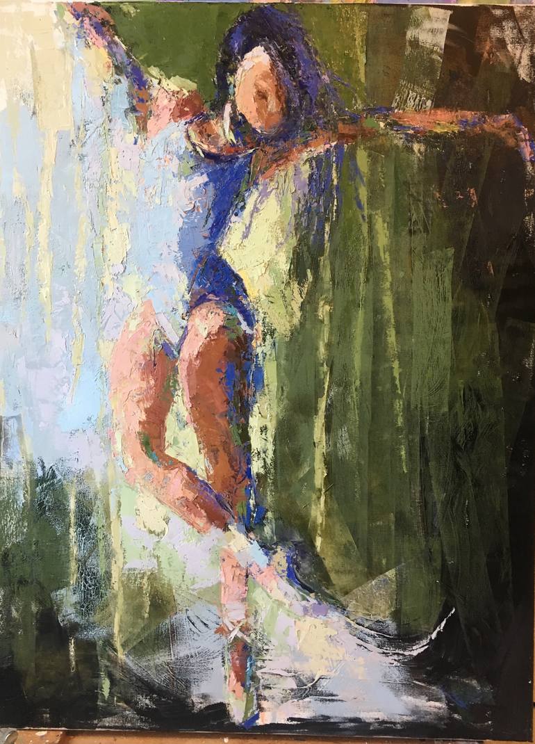 spanish dancer Painting by Larry Duke | Saatchi Art