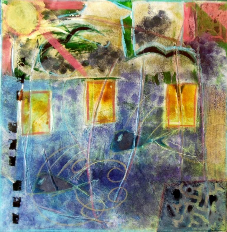 Skylight Painting by Sam Soles | Saatchi Art