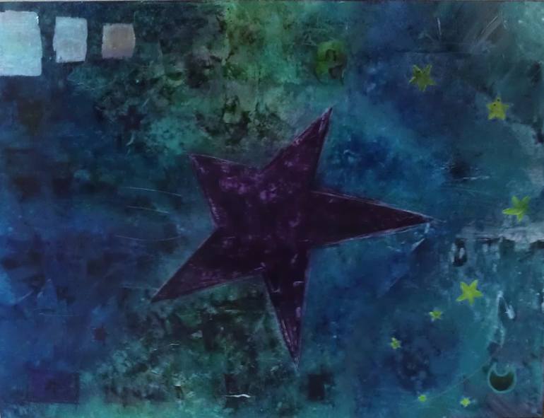 Dark Star Painting by Sam Soles | Saatchi Art