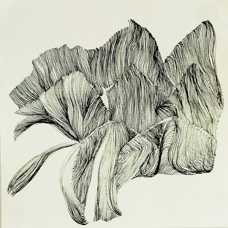 Pneumonia Drawing #1 Drawing by Linda Sgoluppi | Saatchi Art