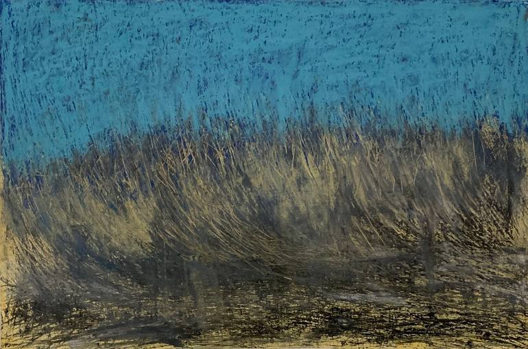 the embers of tall grasses Painting by Nicholas Emery | Saatchi Art