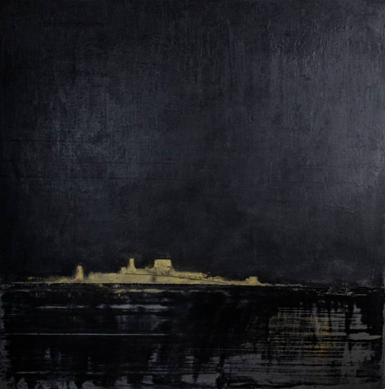suncor oil refinery, number 5 Painting by Nicholas Emery | Saatchi Art