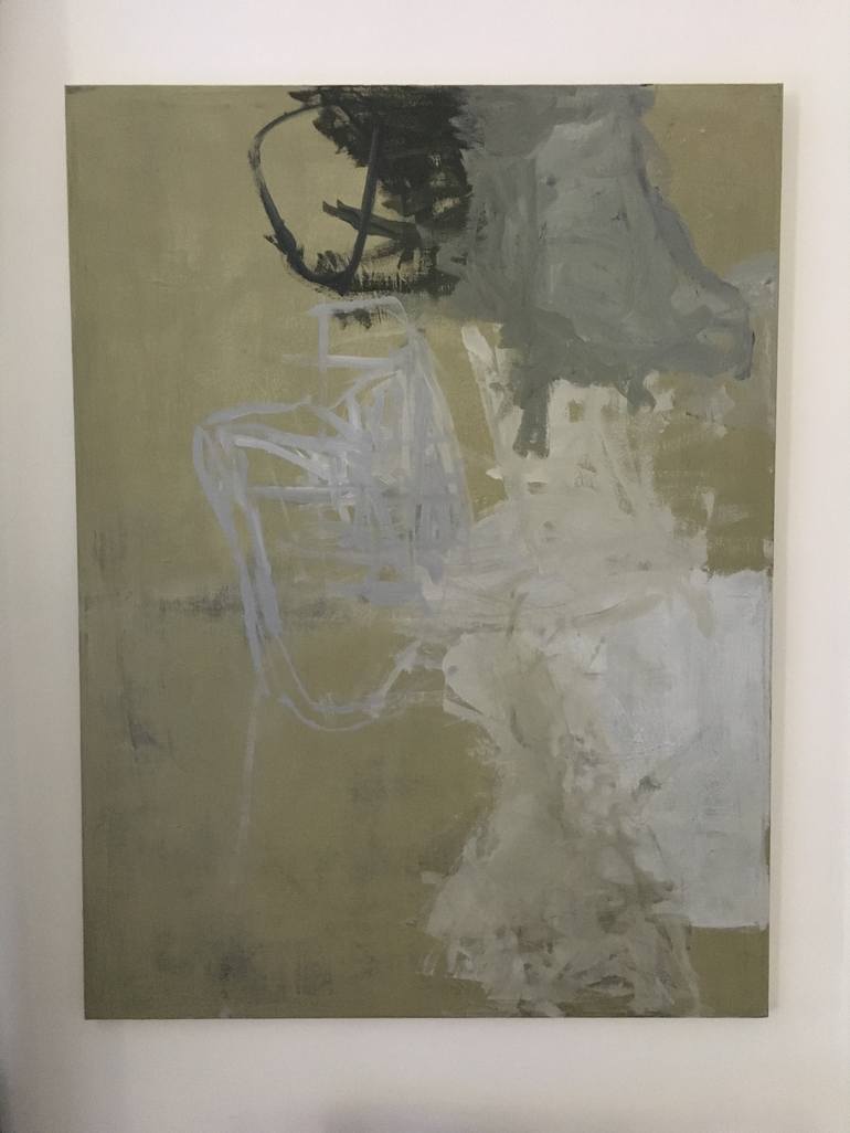 Tea Garden Painting by Susan Minassian | Saatchi Art