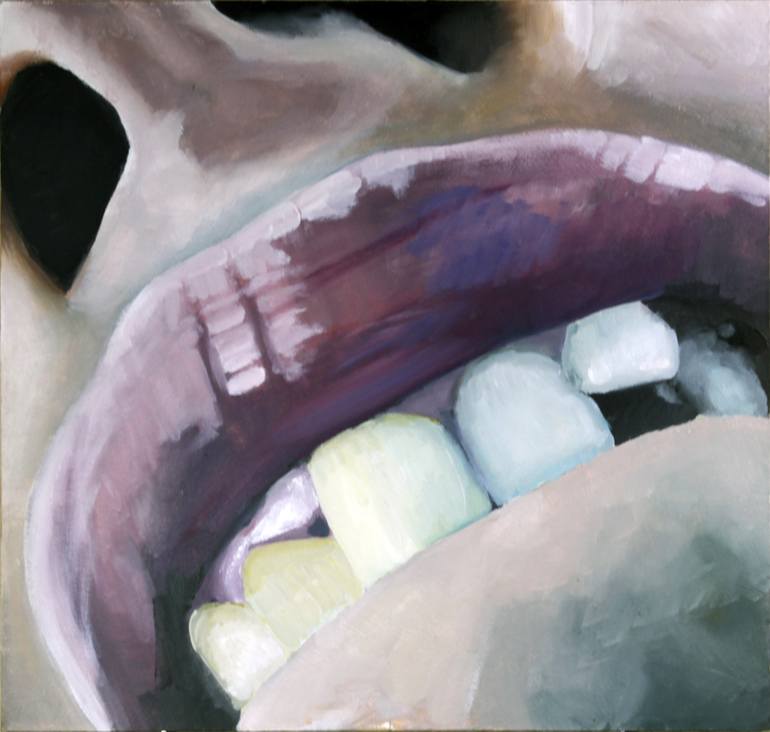 mouth.jpg Painting by Shane Cunningham | Saatchi Art