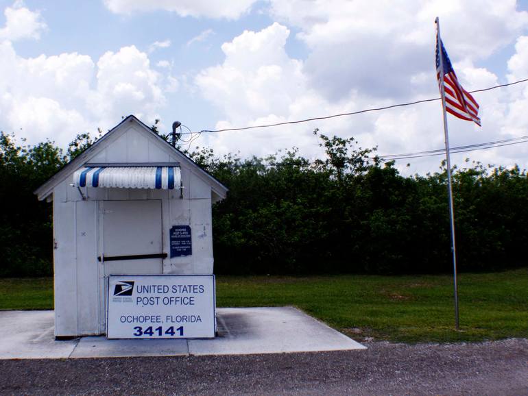 Ochopee Post Office Photography by Bella Tolmatsky | Saatchi Art