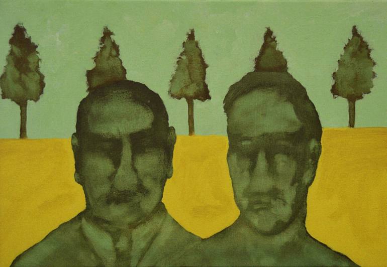 Untitled (04-50) Painting by Ad Van Riel | Saatchi Art