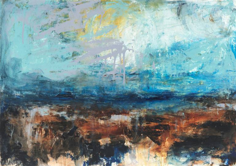 In the Burren Painting by Cora Murphy | Saatchi Art